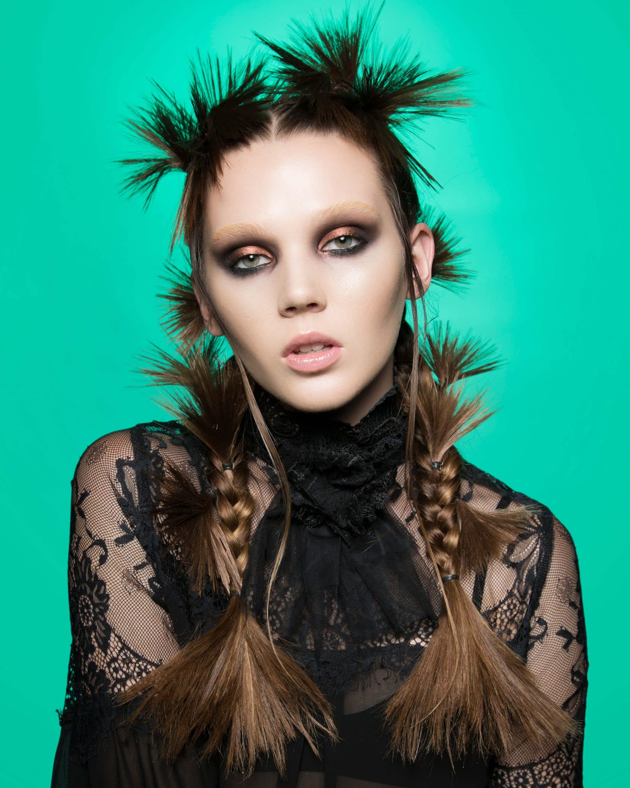 Keith Bryce - TEAL GREEN Collection - Revista Coiffure