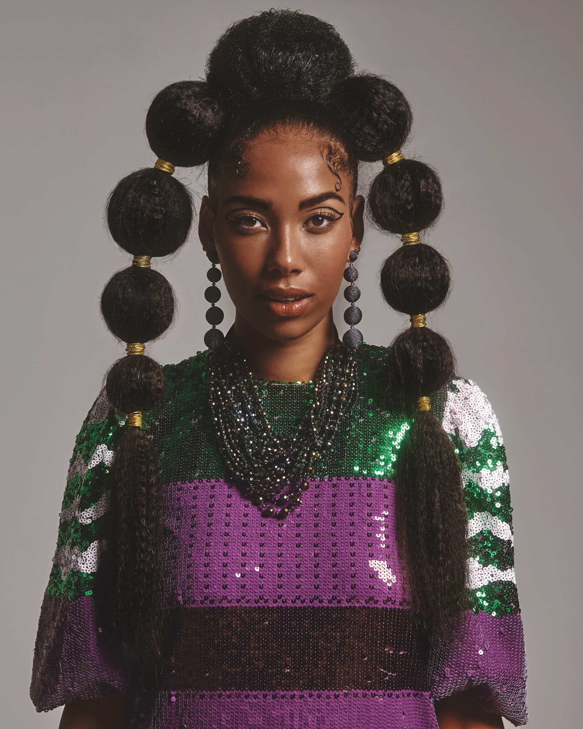María Montes - Lady Bubbles Collection - Revista Coiffure